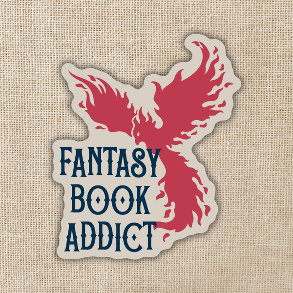 Fantasy Book Addict Phoenix Sticker – Cleary's Bookstore